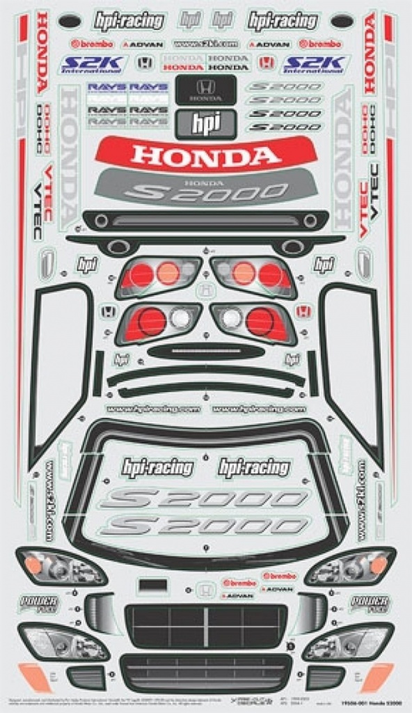 #17506 - 2004 HONDA S2000 BODY (200mm/WB255mm) | RC AUTA - TAMIYA ...