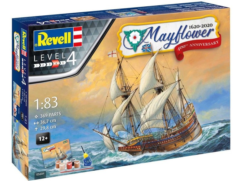 Revell Mayflower 400th Anniversary (1:83) (giftset) | RC AUTA - TAMIYA ...