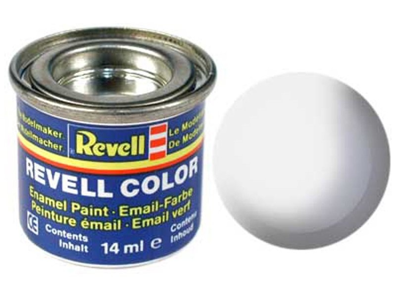 Revell emailová barva #4 bílá lesklá 14ml | RC AUTA - TAMIYA ...