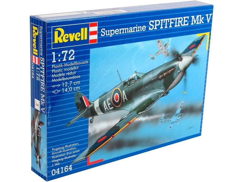 Revell Supermarine Spitfire Mk.V (1:72) | RC AUTA - TAMIYA - PLASTIKOVÉ ...
