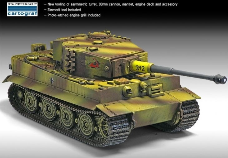 Tiger I "Late Version" | RC AUTA - TAMIYA - PLASTIKOVÉ MODELY - BARVY