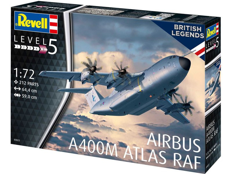 Revell Airbus A400M Atlas RAF (1:72) | RC AUTA - TAMIYA - PLASTIKOVÉ ...