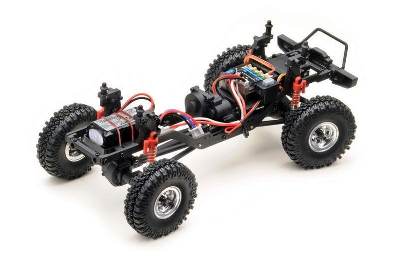 Absima Mini Crawler CR-18 Wrangler 1:18 RTR - šedý | RC AUTA - TAMIYA ...