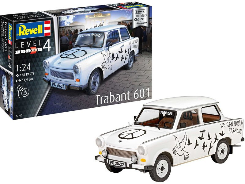 Revell Trabant 601S (1:24) (sada) | RC AUTA - TAMIYA - PLASTIKOVÉ ...