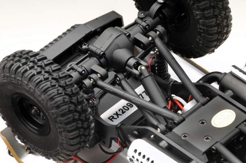 Absima Mini Crawler CR-18 6x6 US trial Truck 1:18 RTR - pískový | RC ...