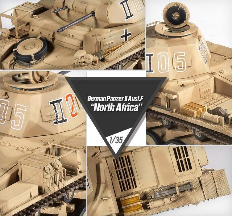 Panzer II Ausf.F "North Africa" | RC AUTA - TAMIYA - PLASTIKOVÉ MODELY ...