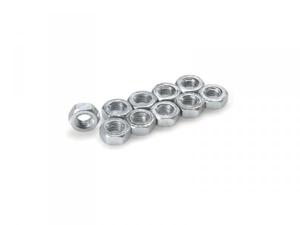 Matice M2.5 zink. ocel (10) | RC AUTA - TAMIYA - PLASTIKOVÉ MODELY - BARVY