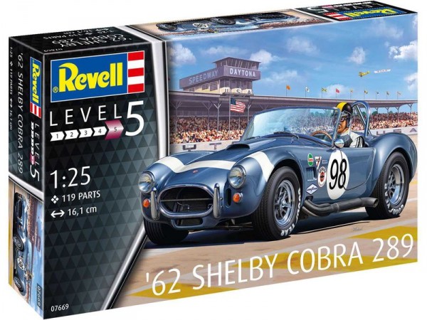 Revell Shelby Cobra 289 1962 (1:25) | RC AUTA - TAMIYA - PLASTIKOVÉ ...