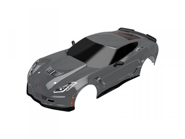 Traxxas karosérie Chevrolet Corvette Z06 šedá | RC AUTA - TAMIYA ...