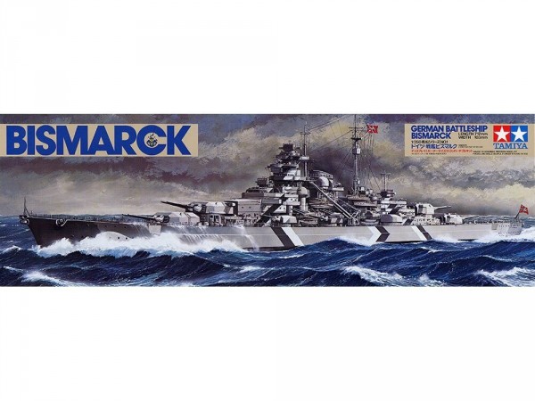 Tamiya 78013 Bismarck 1/350 | RC AUTA - TAMIYA - PLASTIKOVÉ MODELY - BARVY