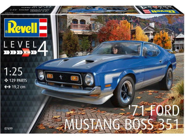 Revell Ford Mustang 1971 Boss 351 (1:25) | RC AUTA - TAMIYA ...